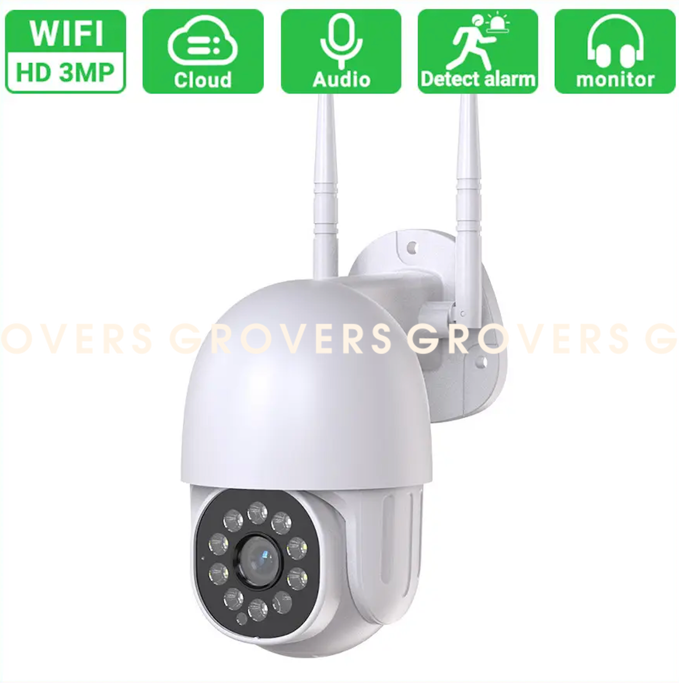 Уличная поворотная IP-камера NJ PRO 1080 Vision 360 WI-FI ZOOM X4 ...